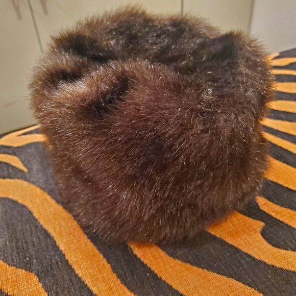 Accessories | Vintage Mink Pillow Hat Large | Poshmark